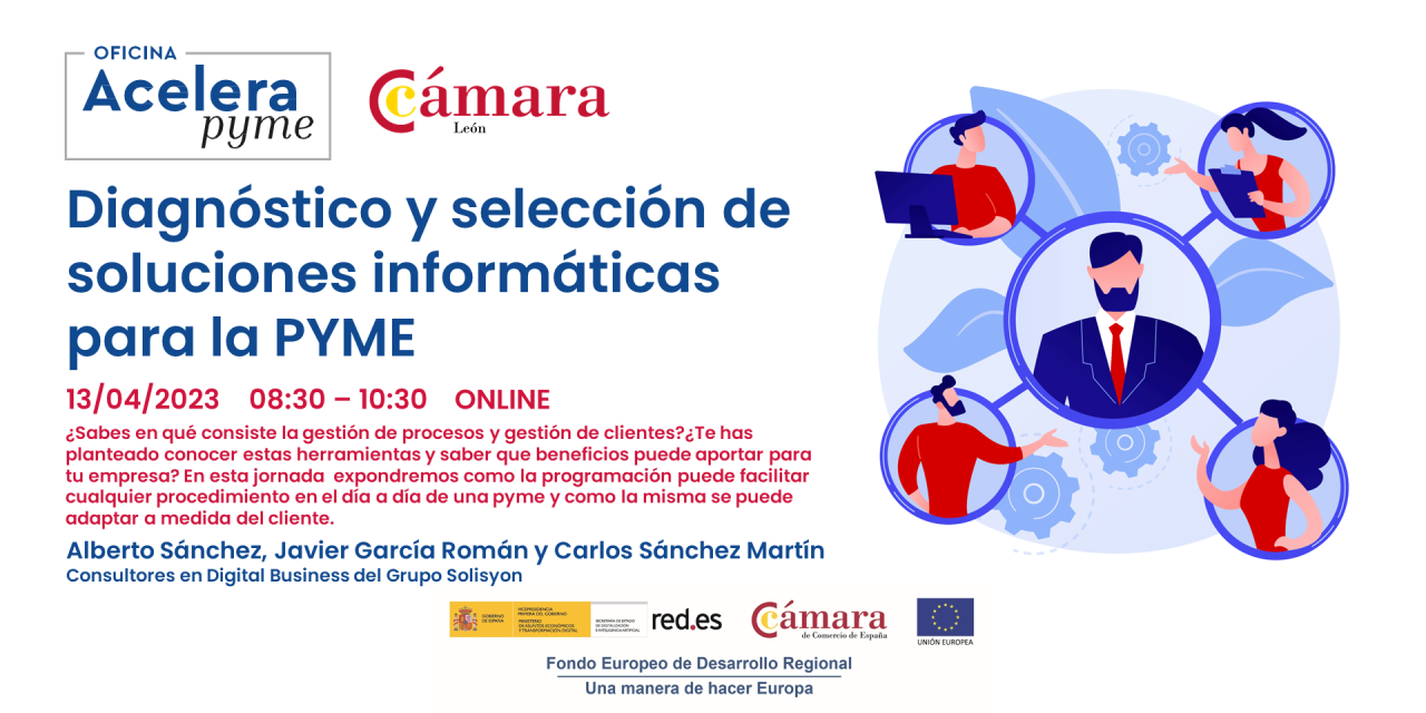 DIAGNÓSTICO Y SELECCIÓN DE SOLUCIONES INFORMÁTICAS PARA LA PYME - Camara de Comercio de León